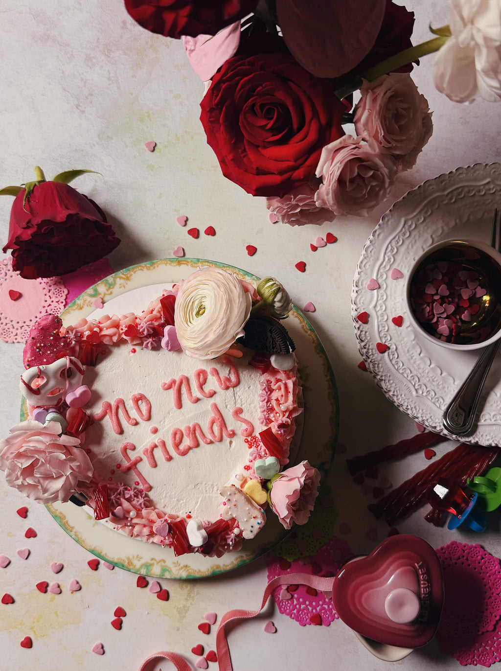 The Bakehouse Texas February Valentine’s Cake – Joy The Baker